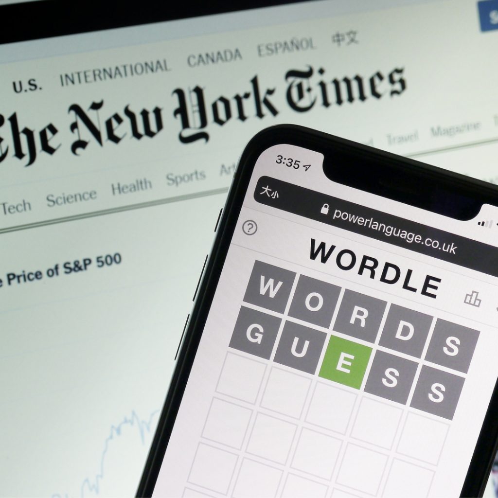 Wordle: how a simple game of letters became part of the New York Times ...