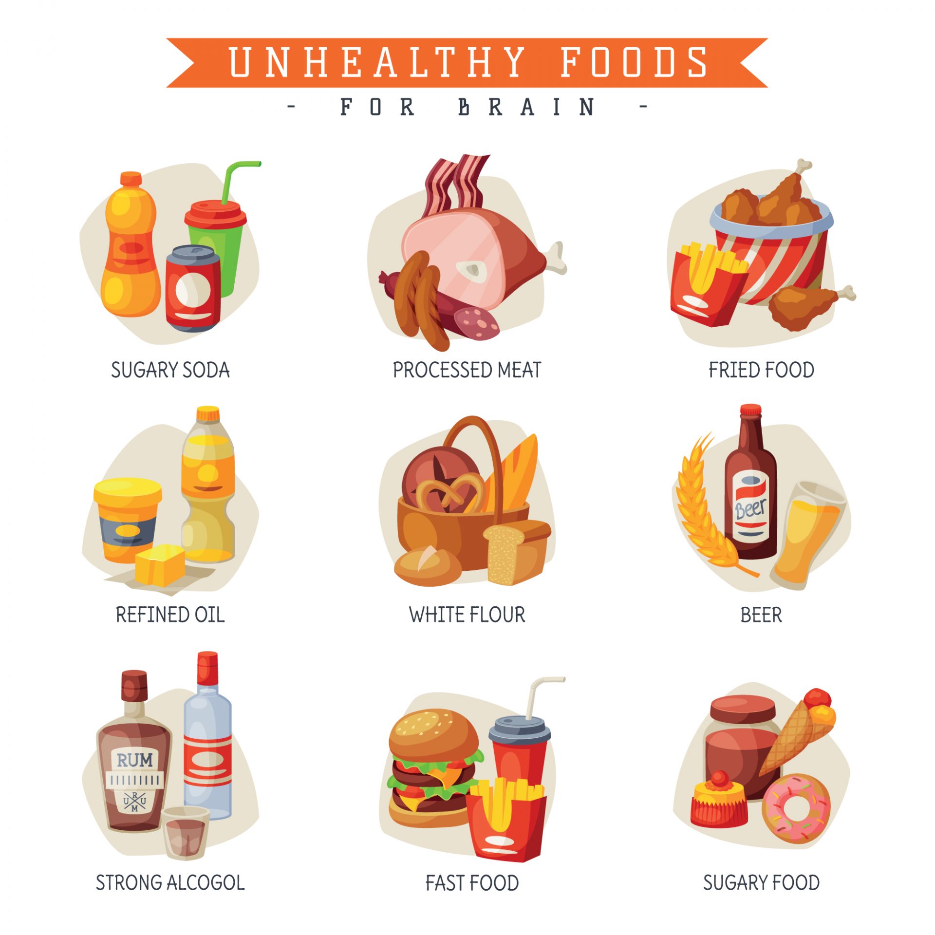 The worst foods for your brain - Seniors Today