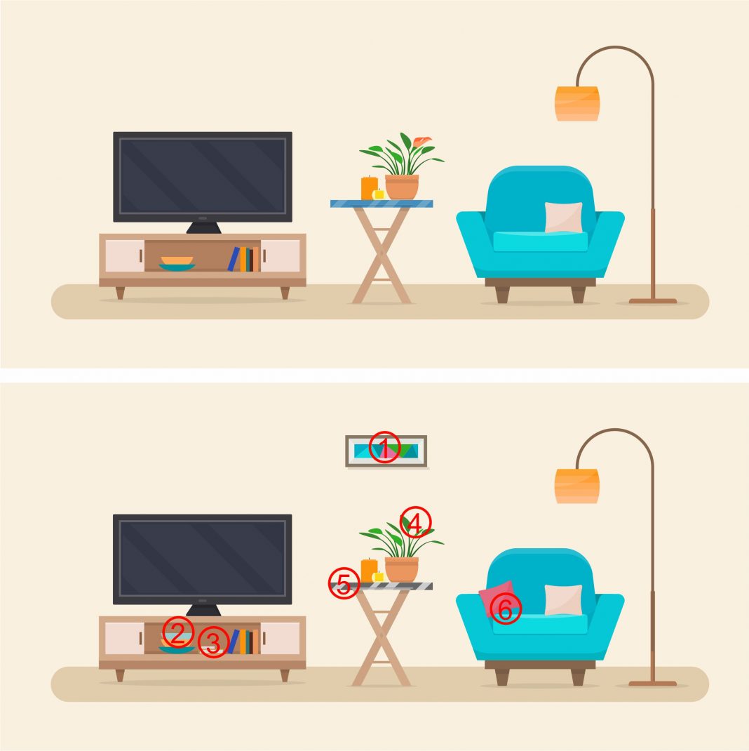 Solution for Spot the difference #73 - Seniors Today